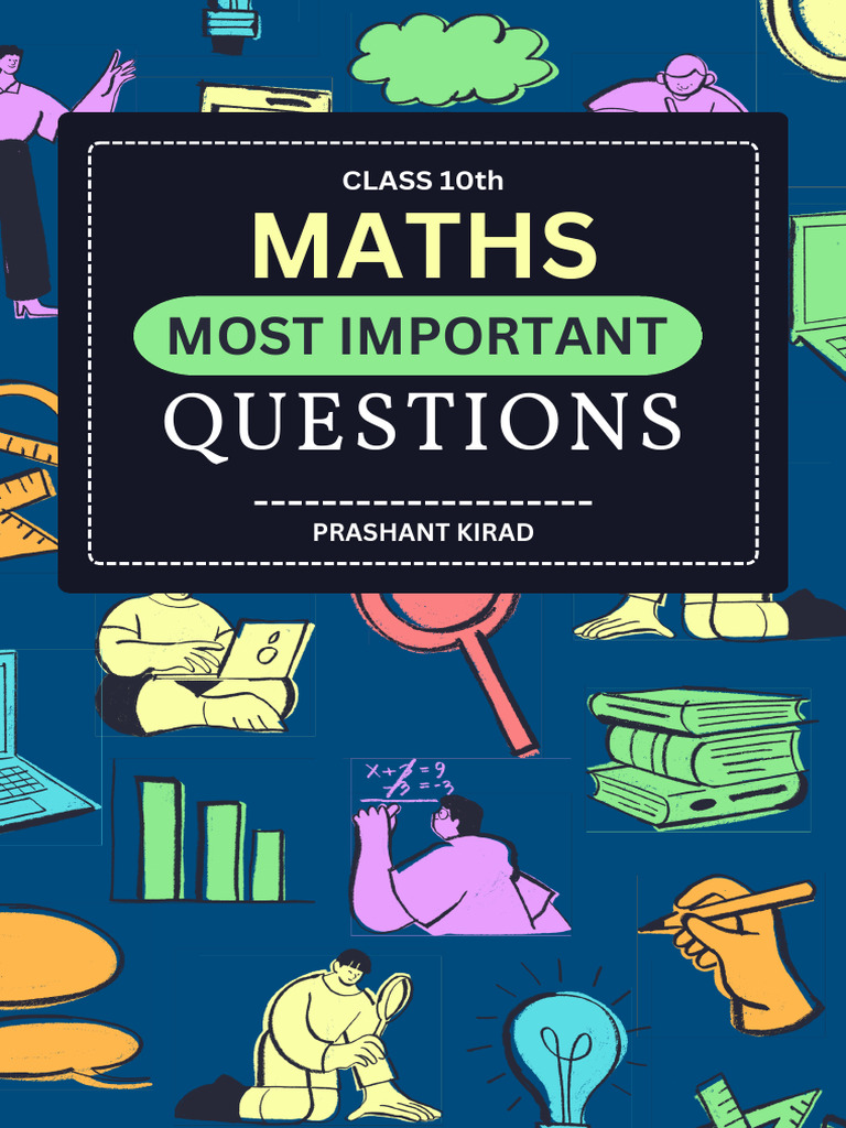 MATHS Most Important Questions (Prashant Kirad) | PDF | Circle | Polynomial