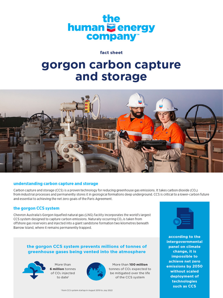 Gorgon Co2 Injection Project | PDF