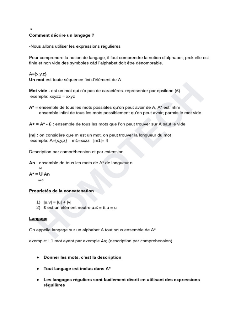 Cours de Compilation Explication - Google Drive | PDF