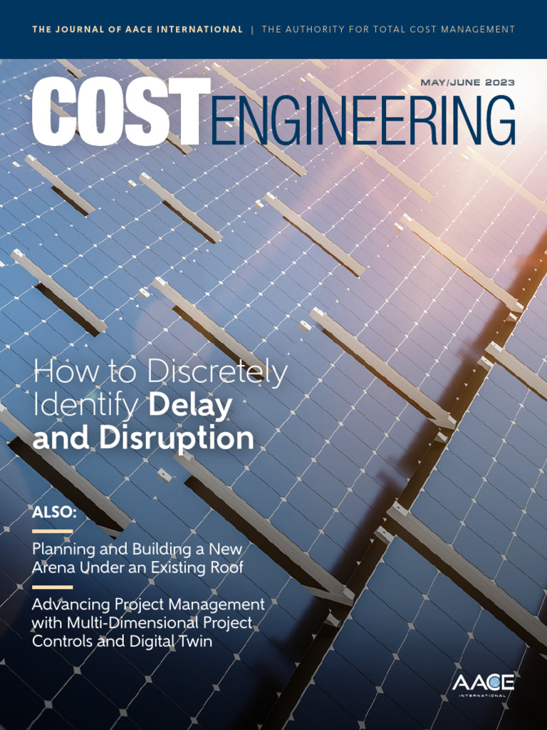 AACE Journal - Cost Engineering May - June 2023 | PDF