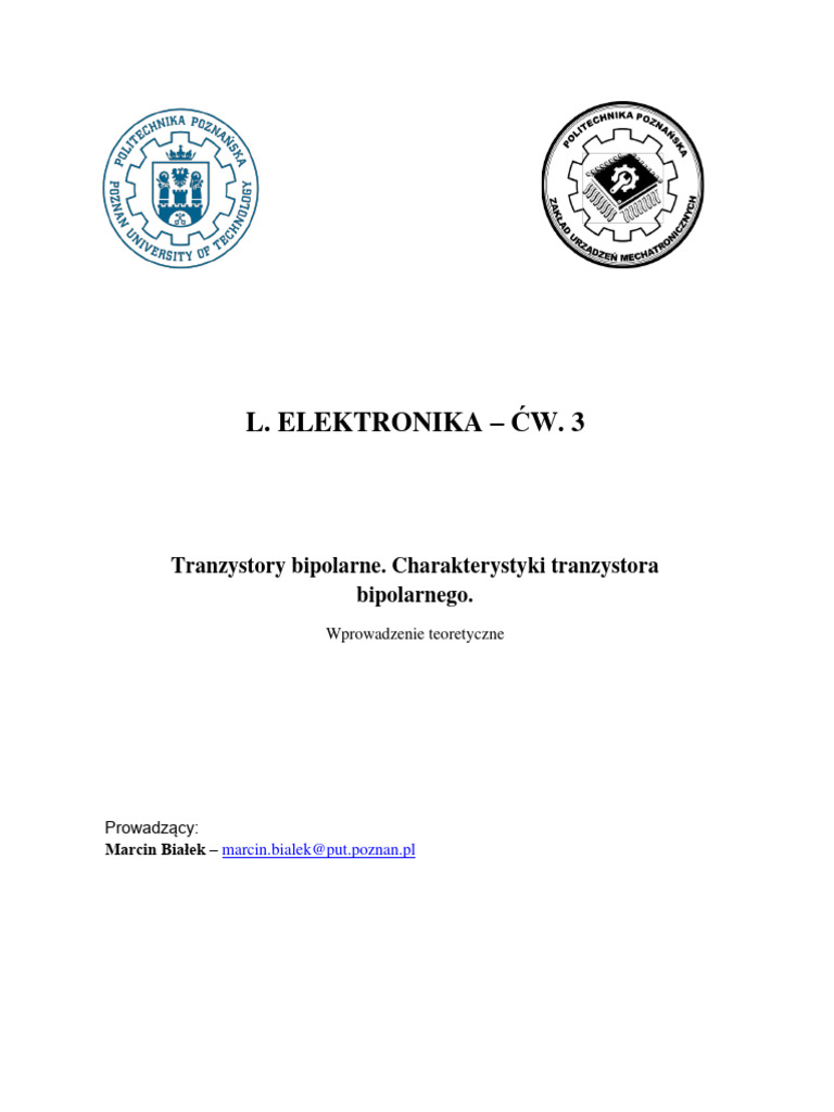 CW3 - Wprowadzenie | PDF