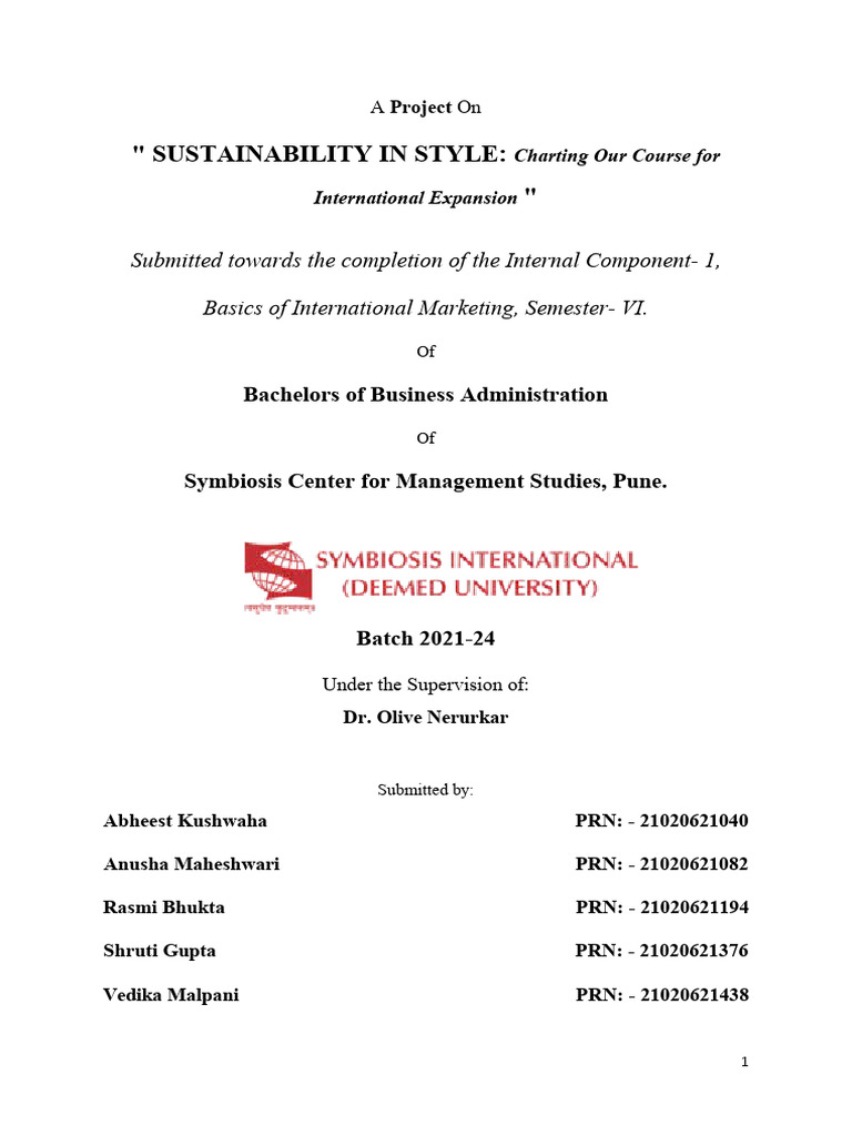 BIM Component Report | PDF | Sustainability | Marketing