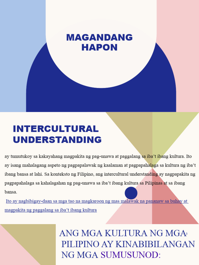 Intercultural Understanding 085918 | PDF