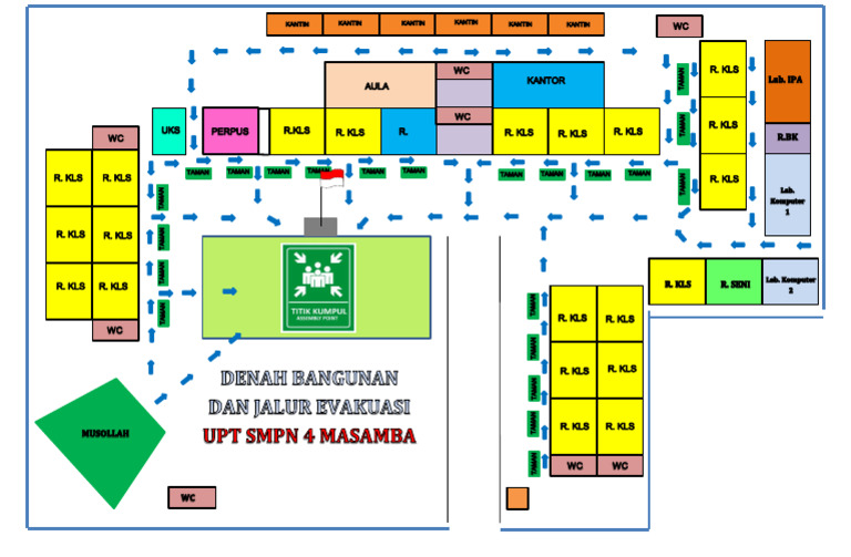 Denah Evakuasi | PDF