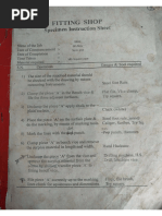 Fitting Workshop | PDF | Tools | Metalworking