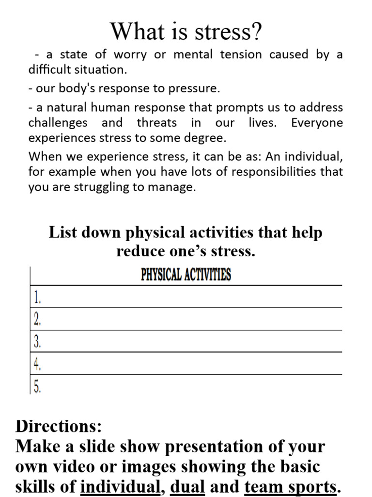 What Is Stress | PDF