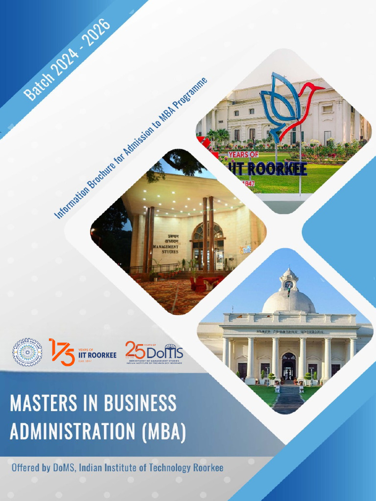 MBA Brochure 2024-2026 | PDF
