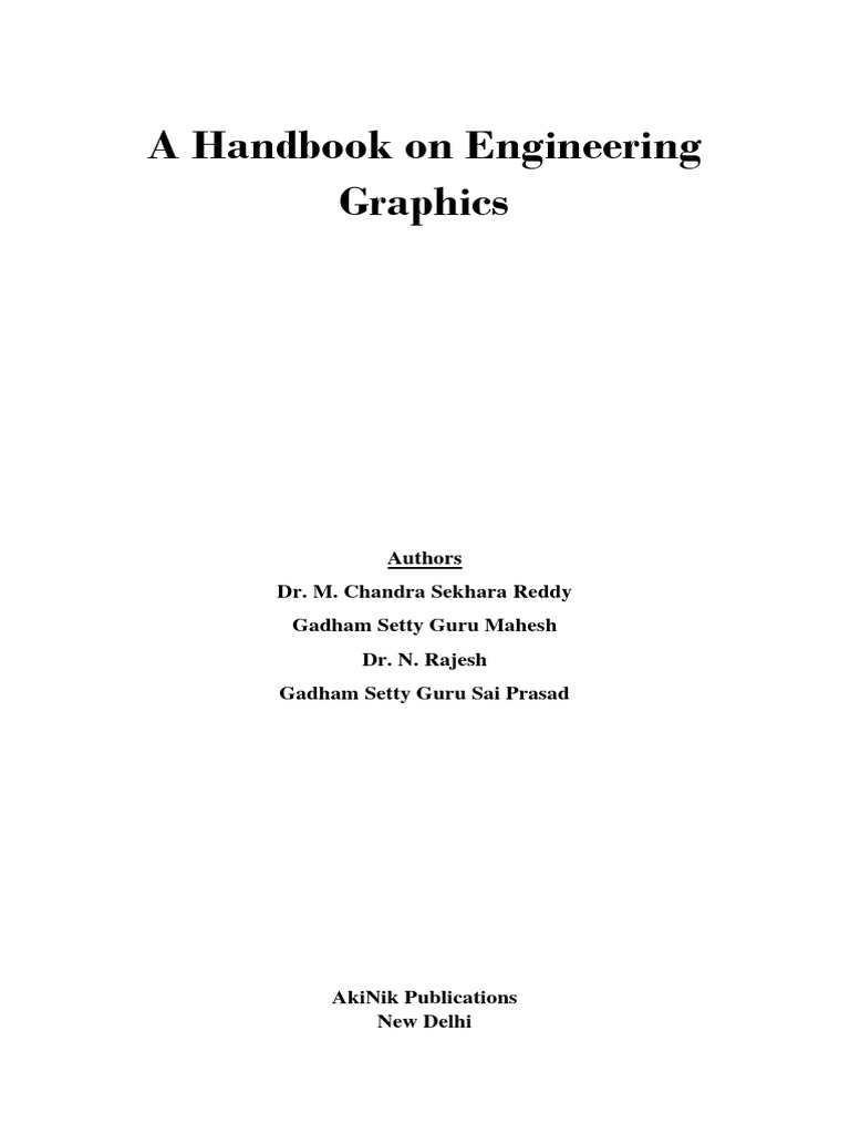Engineering Drawing - Book | PDF | Drawing | Angle