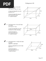 3d Pythagoras Pdf1 | PDF | Euclidean Plane Geometry | Elementary Geometry