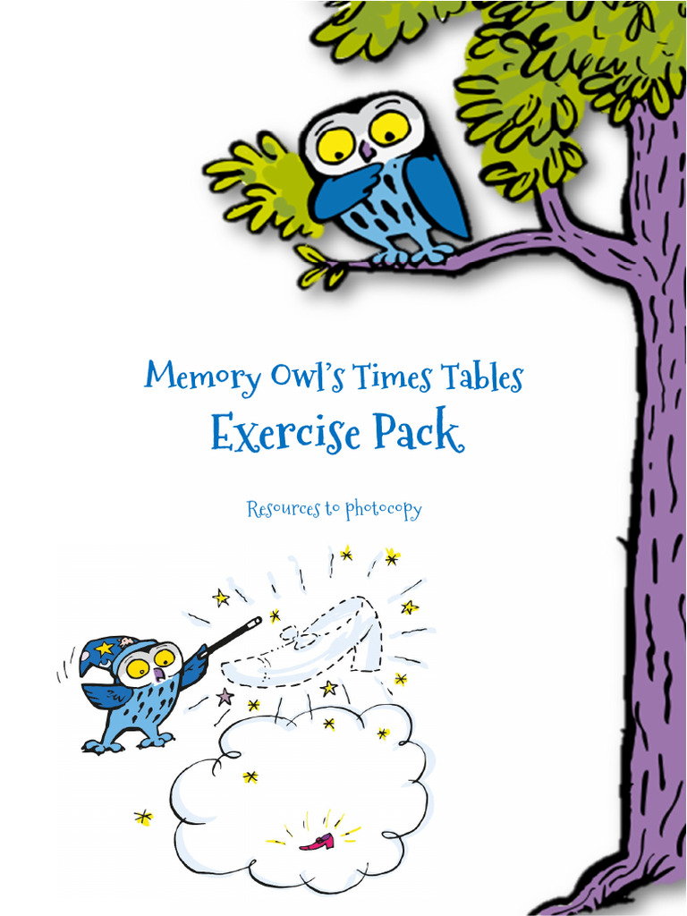 Memory Owl Exercise Booklet | PDF
