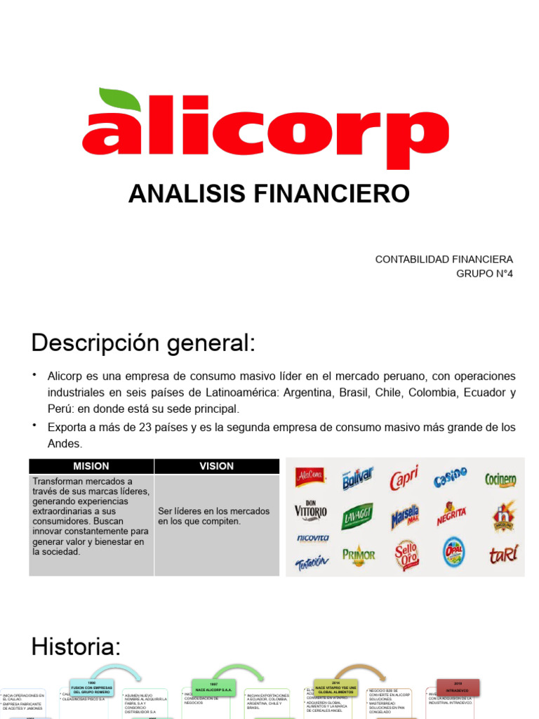 Analisis Financiero Alicorp | PDF