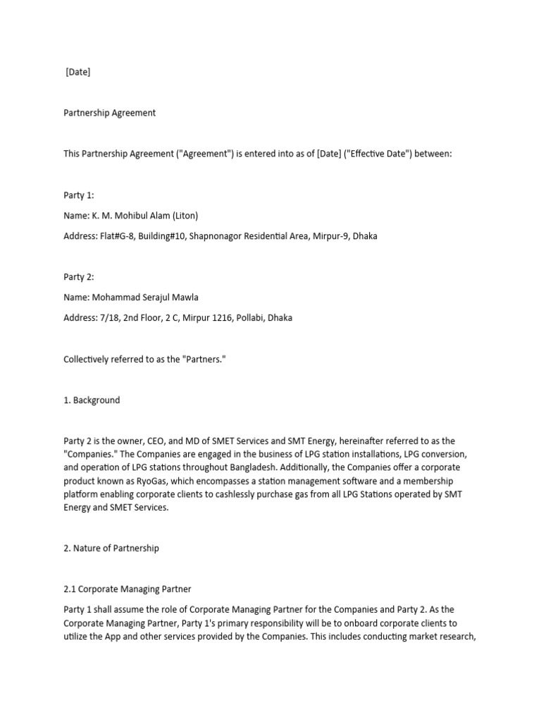 Appointment Letter With Part Time Employees - Version 1 | PDF