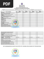 Classroom Observation Tool SY 2025-2026 | PDF