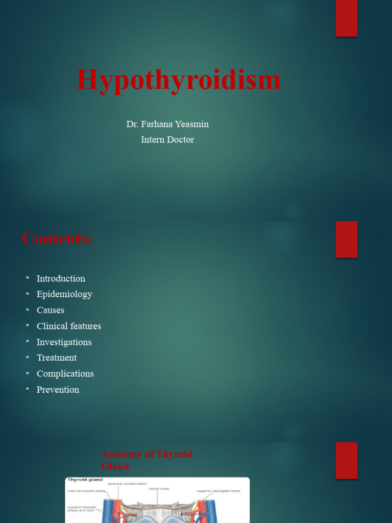 Hypothyroidism 2 | PDF | Hypothyroidism | Thyroid