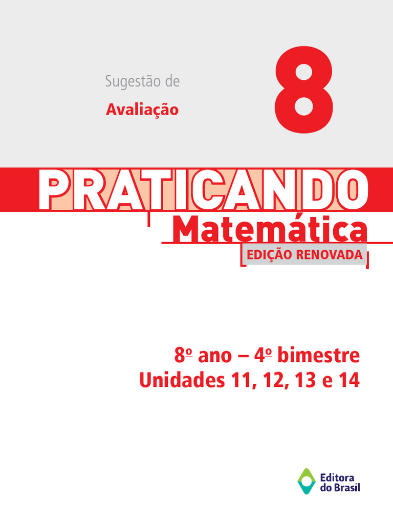 PMR8 Sug Avaliacao 4bimestre | PDF | Geometria Euclidiana | Geometria Elementar