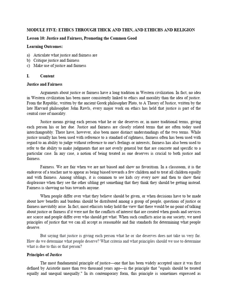 Module 5 | PDF | Justice | Crime & Violence