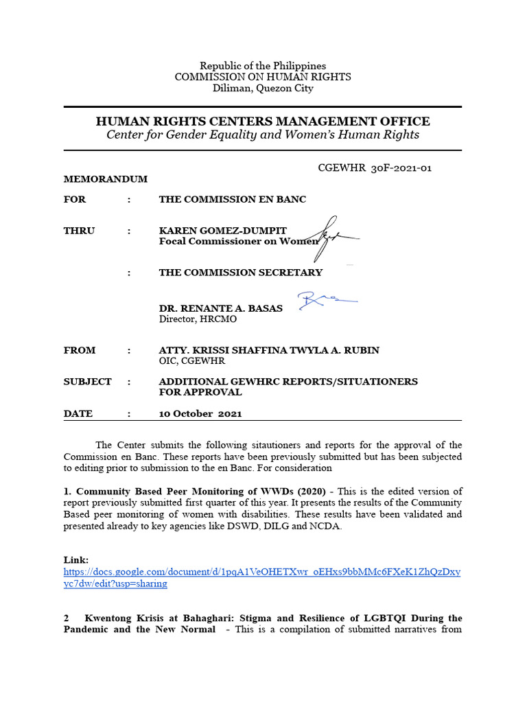 Gender Ombud Situationer | Download Free PDF | Woman | Violence Against ...