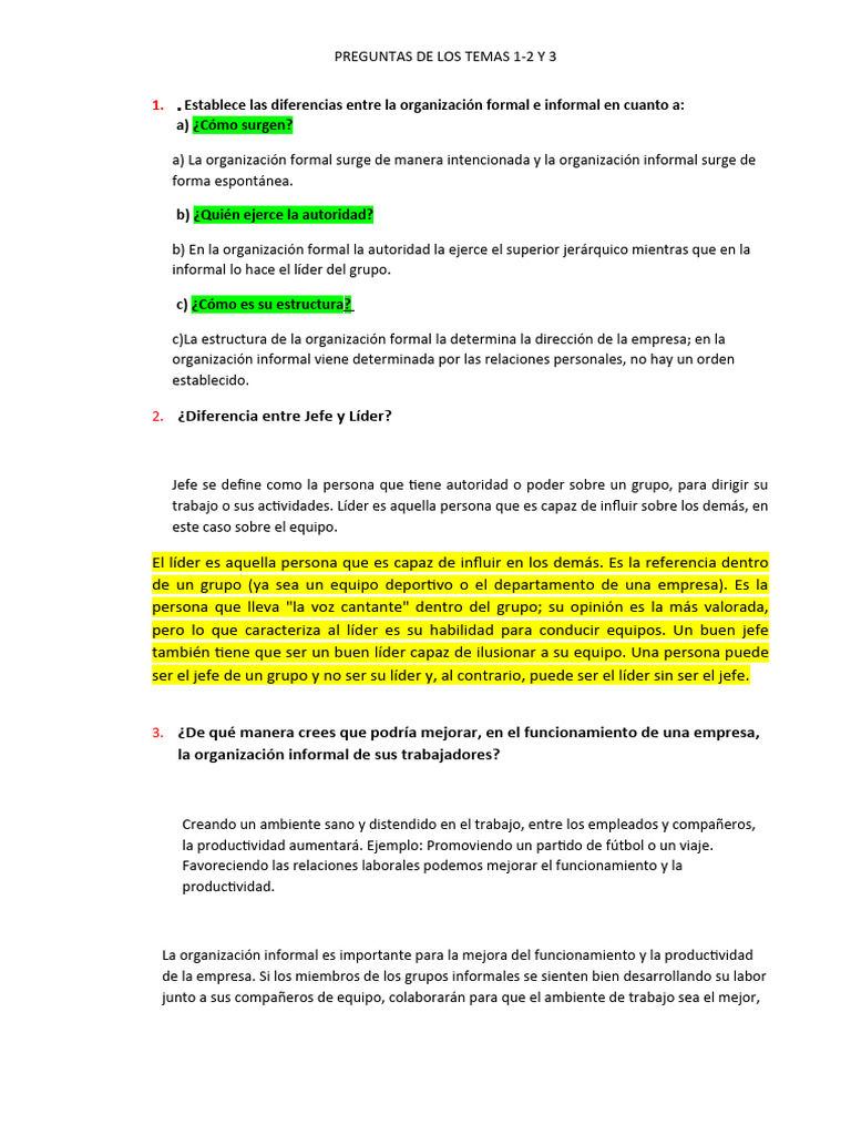 Preguntas Del Tema 1, 2, y 3 de CAC para Examen | PDF | Business | Comunicación