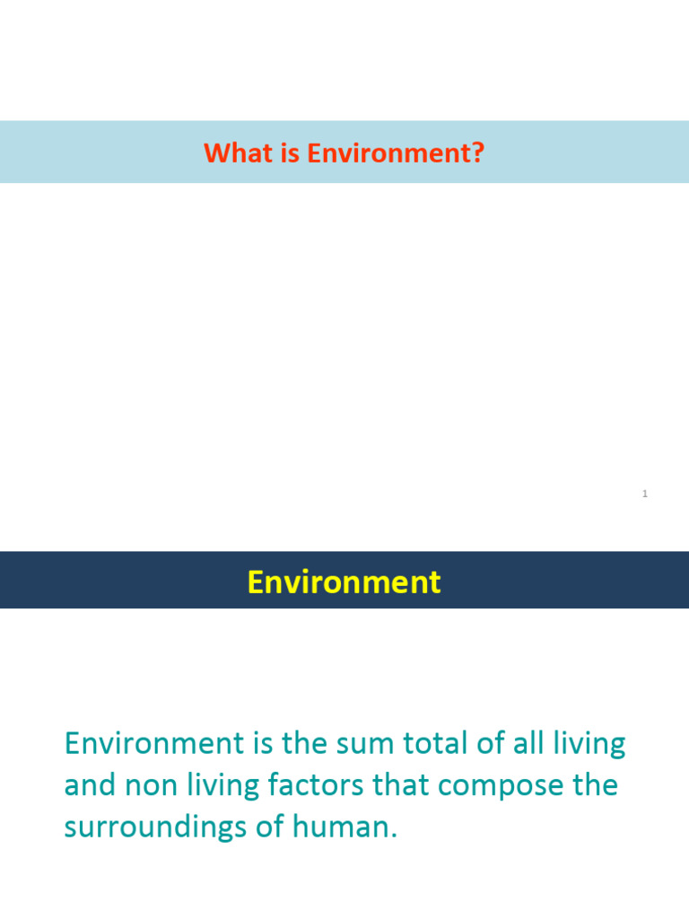 1.2 Environmental Science ch2 | PDF | Atmosphere | Natural Environment