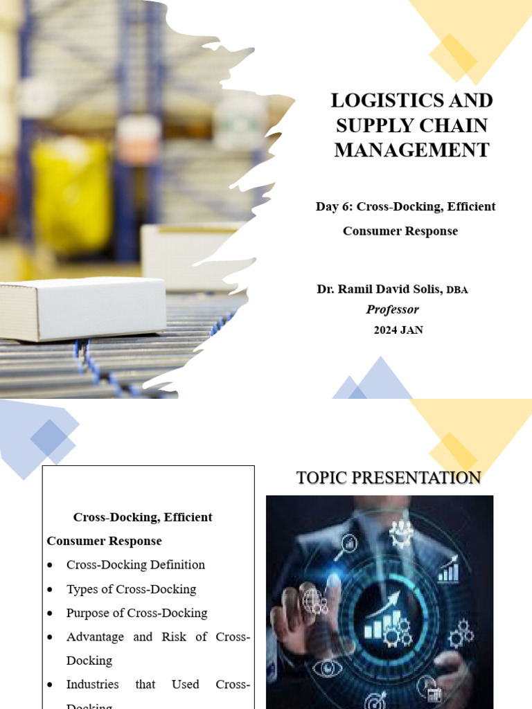 Logistics23 B6 - Day6 - Cross-Docking | PDF | Warehouse | Logistics
