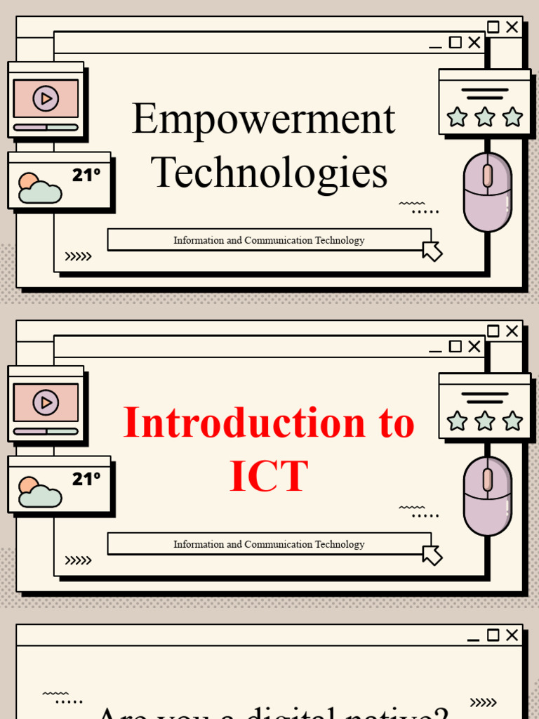 Q3. W1. Introduction of ICT | PDF | World Wide Web | Internet & Web