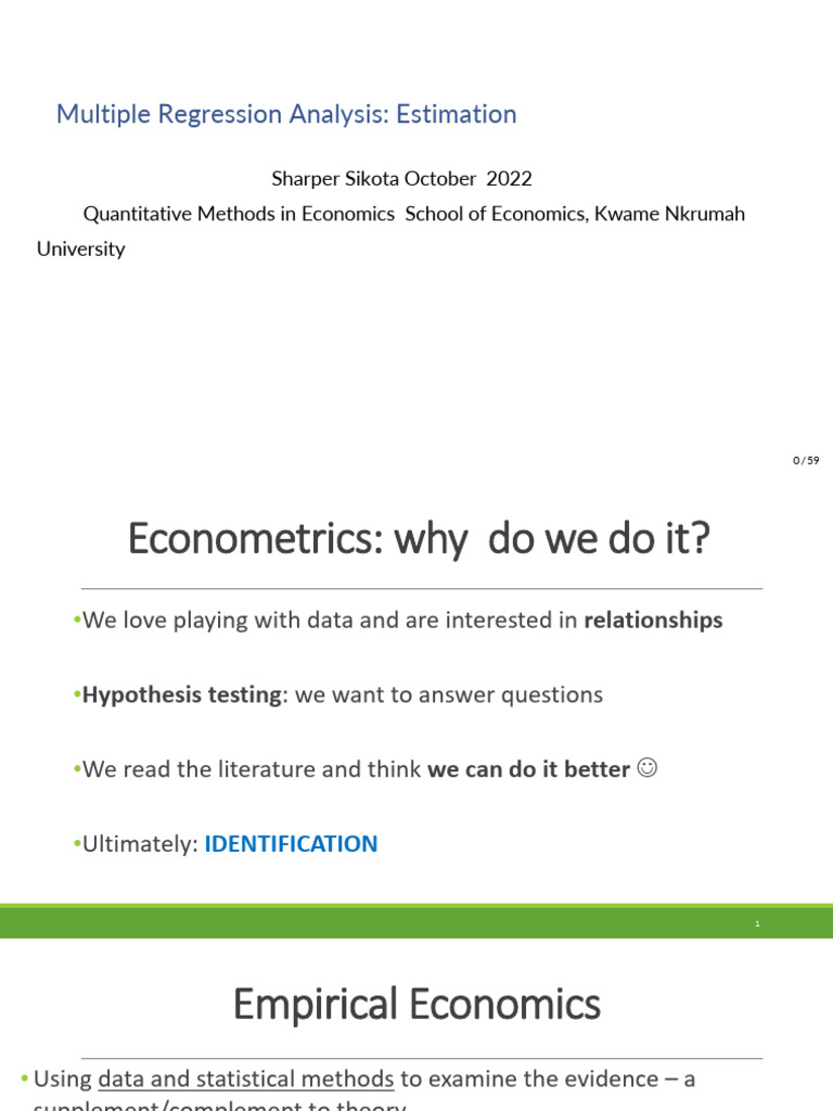 Multiple Linear Regression Model | PDF | Ordinary Least Squares | Errors And Residuals