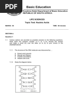 LFSC Gr12 Dna-Code of Life Notes | PDF