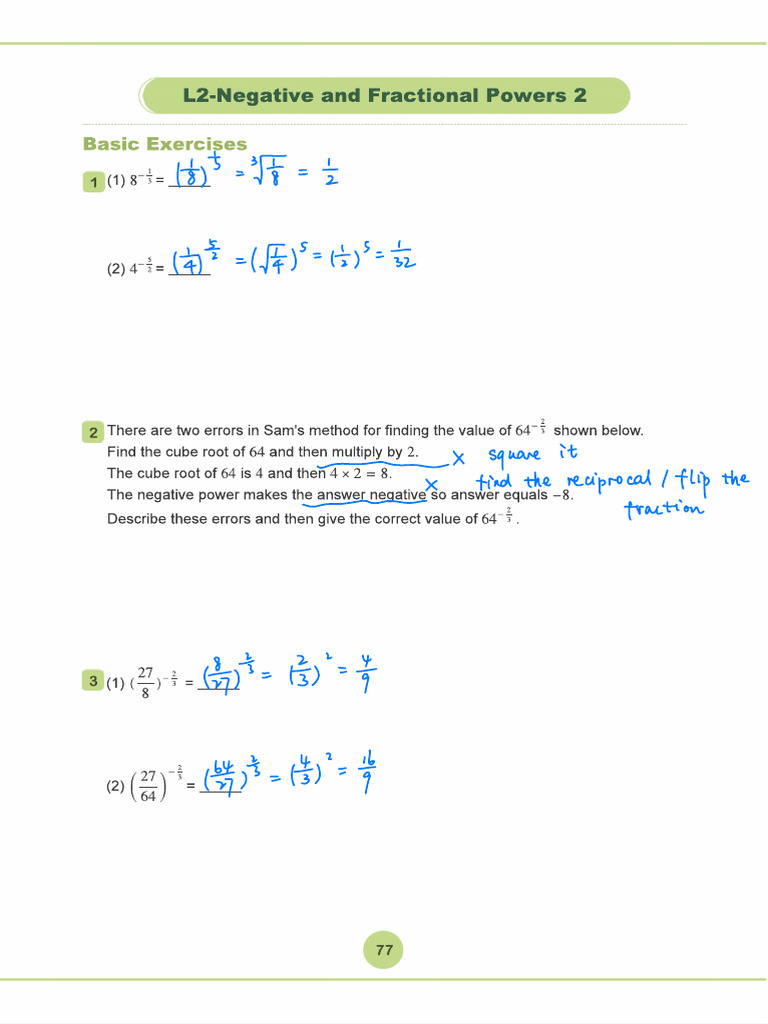 Lesson 2 Homework Solutions M | PDF