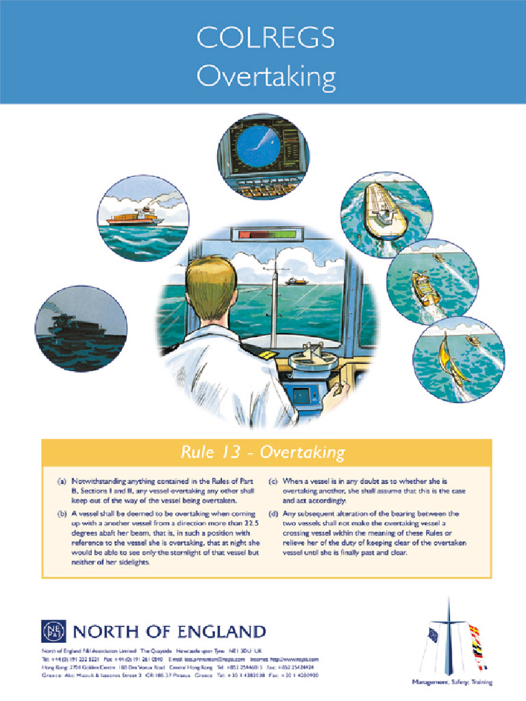 Colreg Rule 13 | PDF