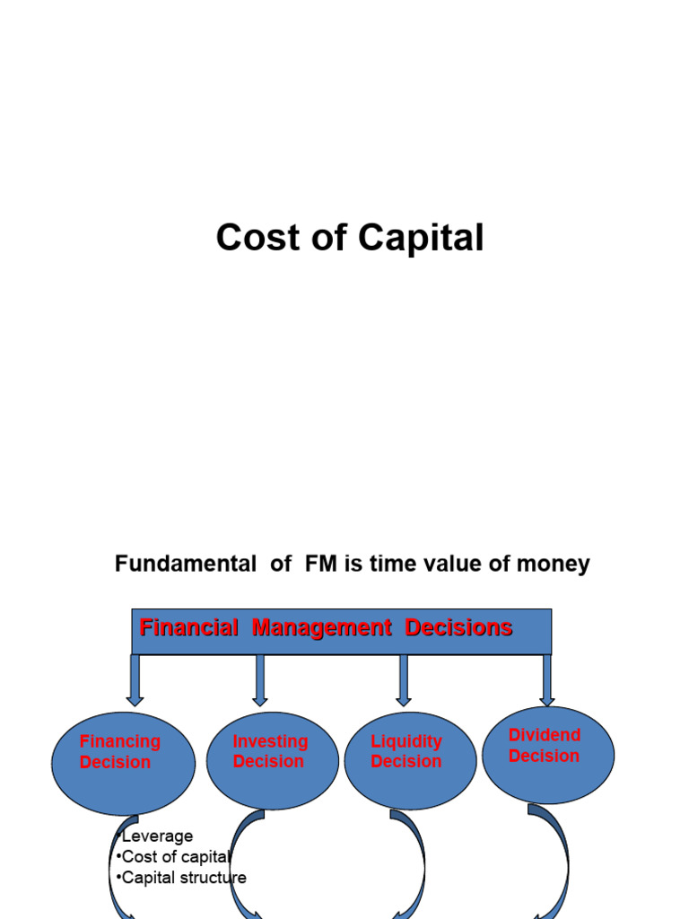 Cost of Capital Session 1 and 2 | PDF | Cost Of Capital | Preferred Stock