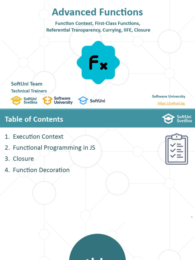 04.JS Advanced Advanced Functions | PDF | Parameter (Computer Programming) | Computer Programming