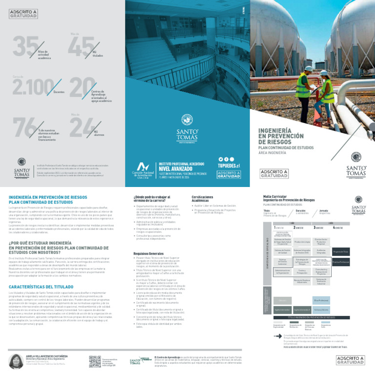 Ip Ing Prevencion Riesgos Pce 2023 | PDF | Educación más alta ...