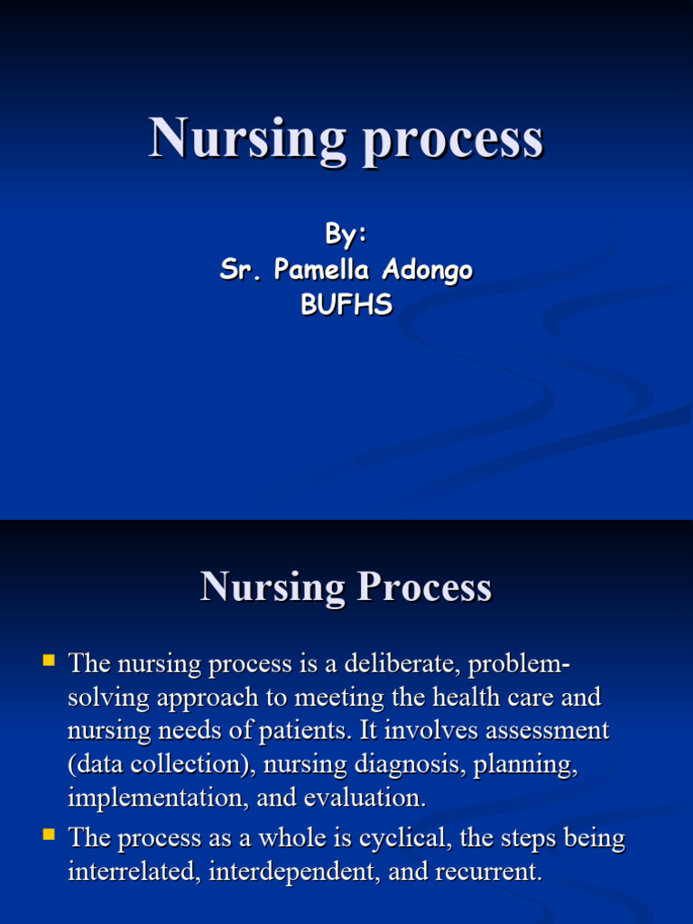 The Nursing Process | PDF | Nursing | Medicine