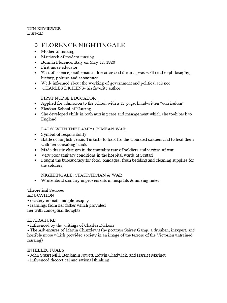 TFN Reviewer | PDF | Nursing | Stress (Biology)