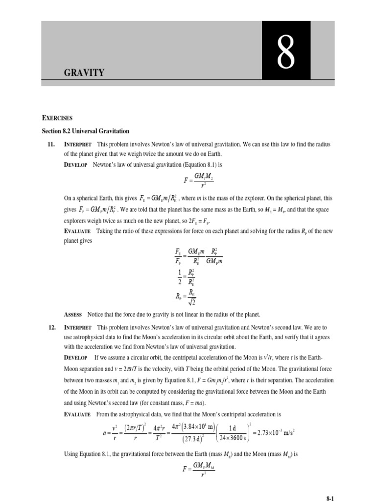 M08 Wolf57139 03 Se C08 | PDF | Apsis | Gravity