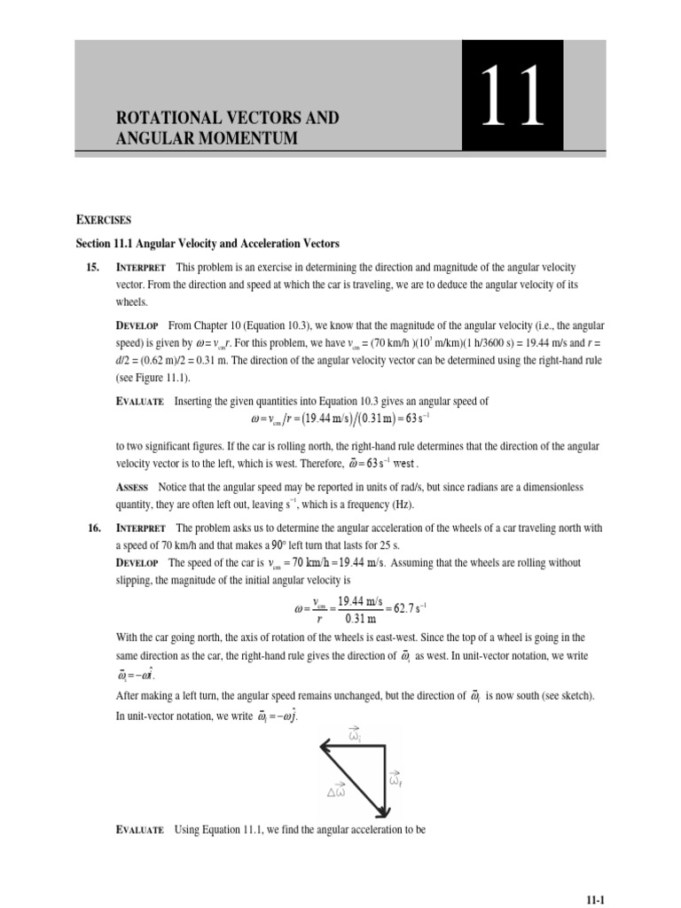 M11 Wolf57139 03 Se C11 | PDF | Angular Momentum | Torque
