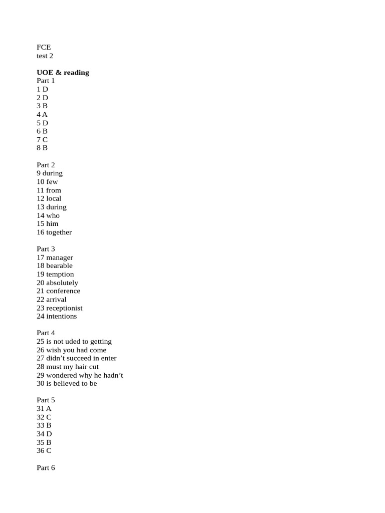 fce test 2 | PDF | Tobacco Smoking | Addiction