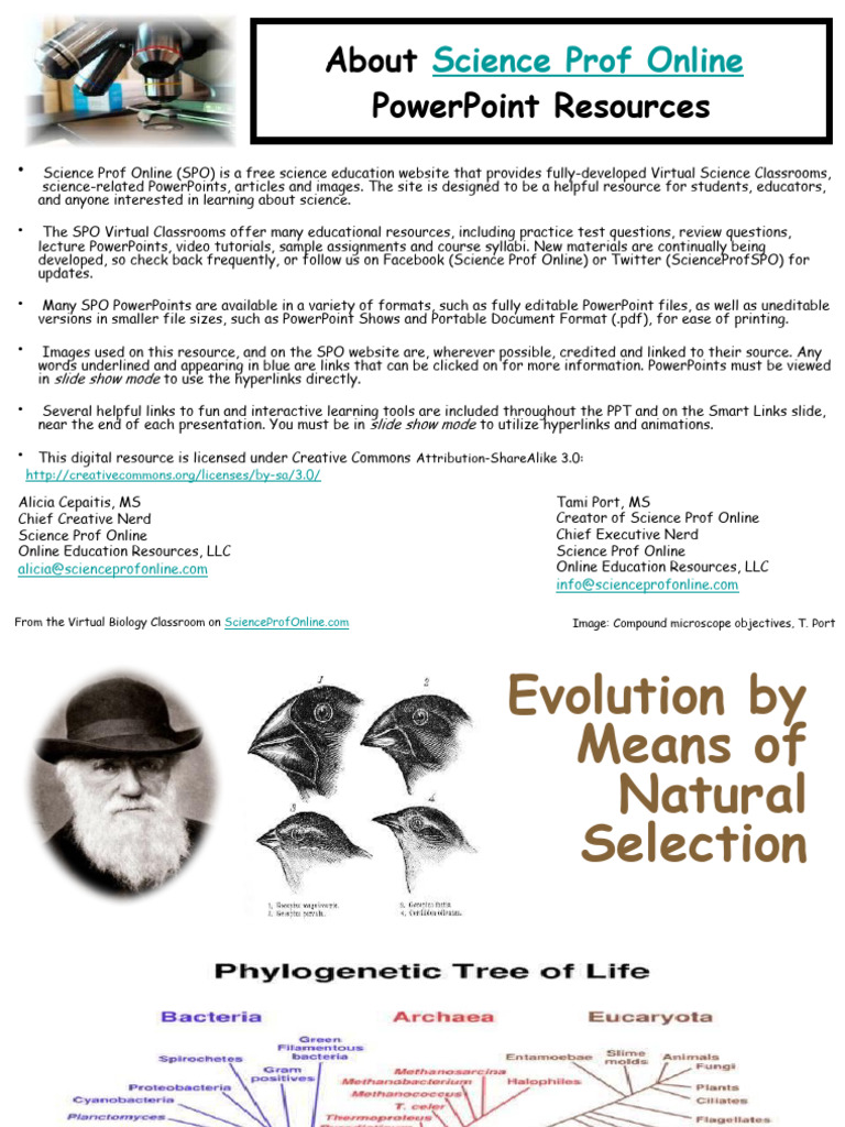 Evolution by Natrual Selection VBC100 | Download Free PDF | Natural Selection | Evolution