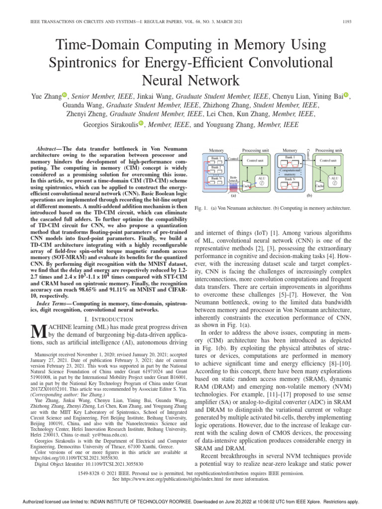 03) Time-Domain - Computing - in - Memory - Using - Spintronics - For - Energy-Efficient ...