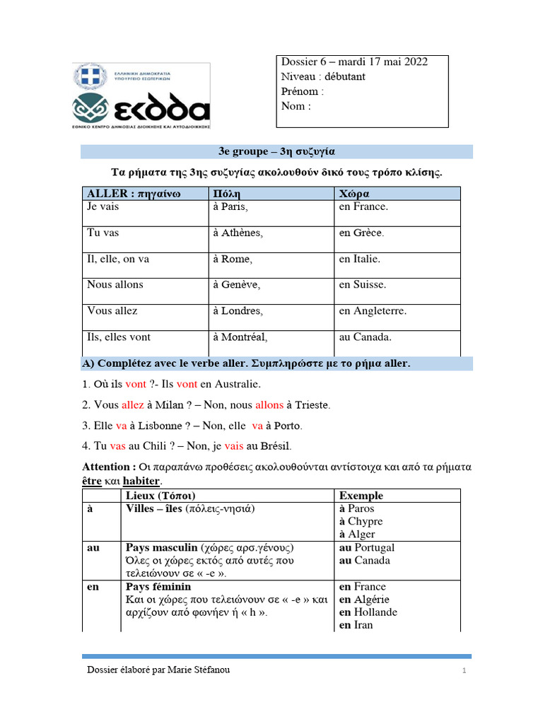 Dossier 6 Corrigé Pdf