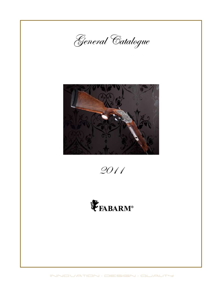 2011 FABARM Catalogue | PDF