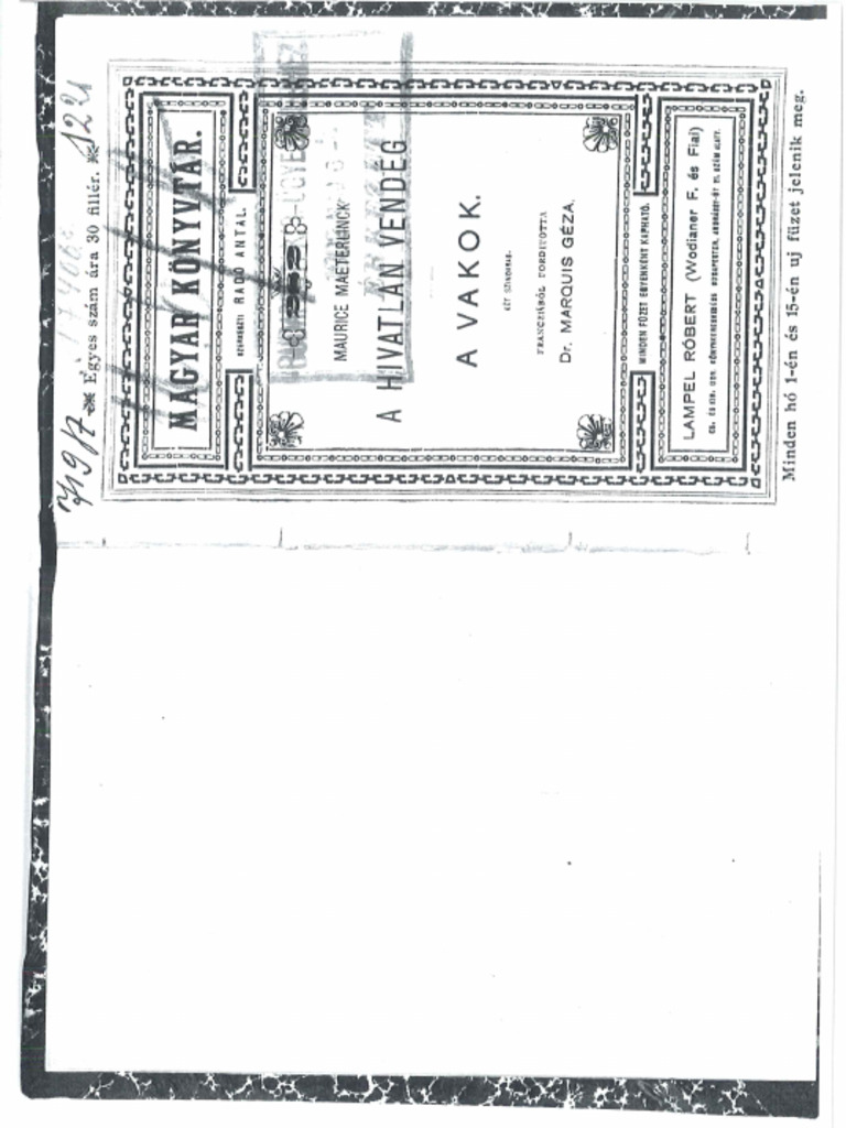 Maeterlinck A-Vakok-Szken. | PDF