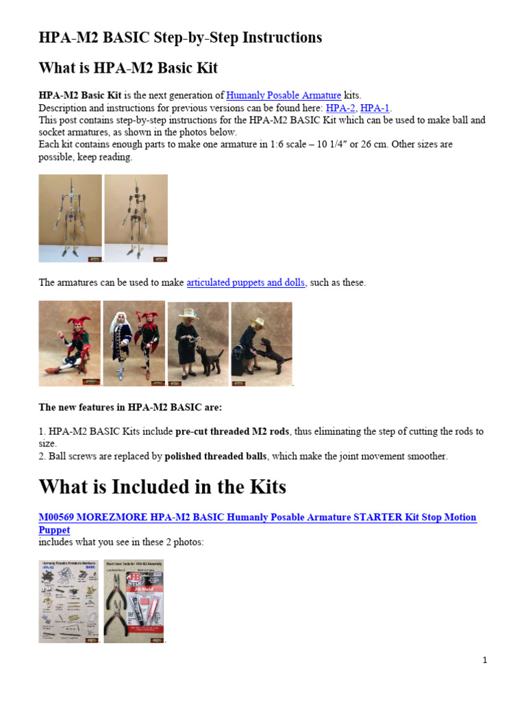 Hpa M2printable11 | PDF | Screw | Hand