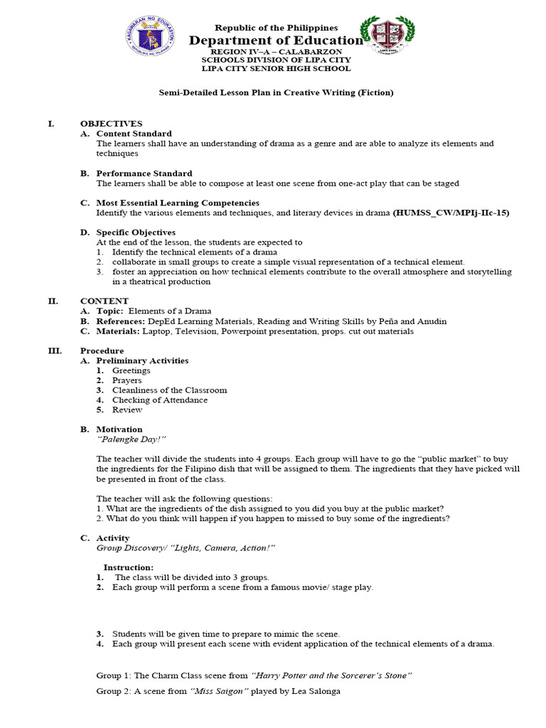COT2-Lesson Plan | PDF | Lesson Plan | Learning