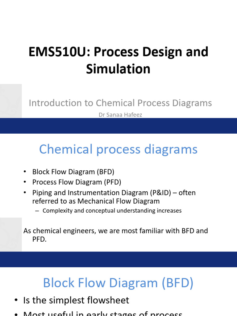 Introduction To Chemical Process Diagrams | PDF | Valve | Distillation