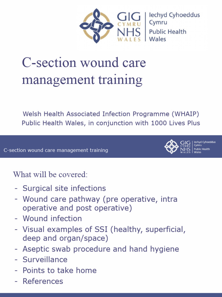 General Surgery SSI Surveillance Training Presentation | PDF