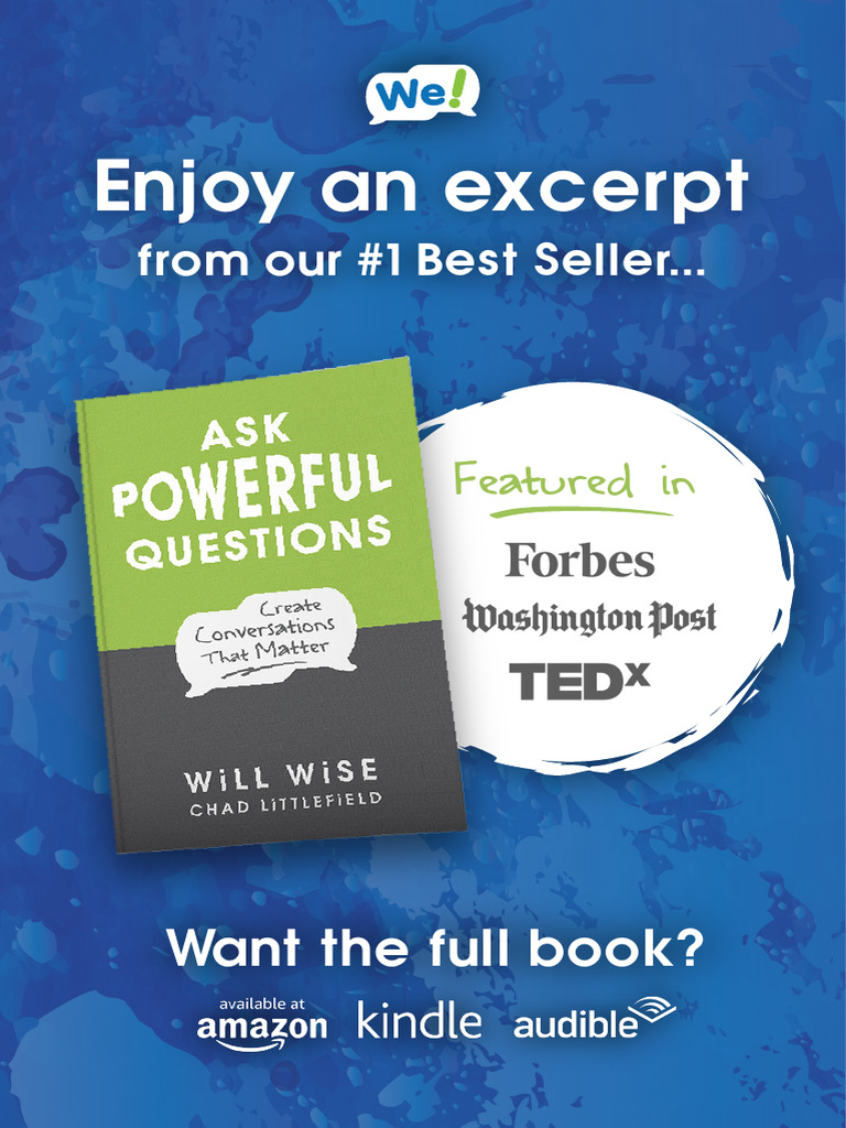 Ask Powerful Questions Sample Excerpt by Will Wise and Chad Littlefield ...