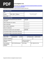 How To Write An Hpi | PDF | Pain | Thorax