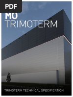 Trimoterm Façade System FTV Invisio | PDF | Sheet Metal | Building ...