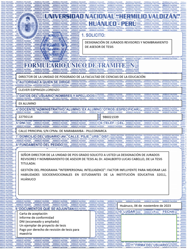 Solicitud Designación de Jurados Revisores | PDF